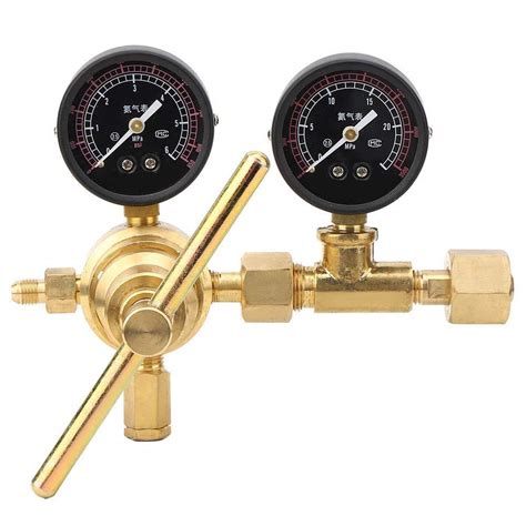 Buy Leylor Nitrogen Regulator 60kg Brass Nitrogen Regulator Pressure Gauge Nitrogen Pressure