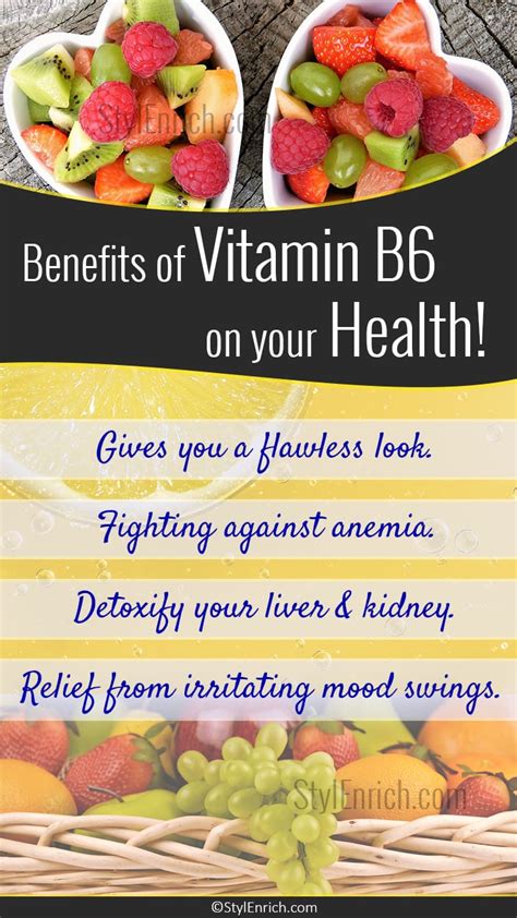 Vitamin B6 Benefits For Your Overall Health