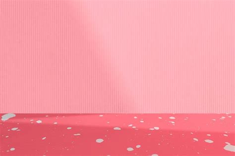 Pink Aesthetic Product Background Mockup Psd