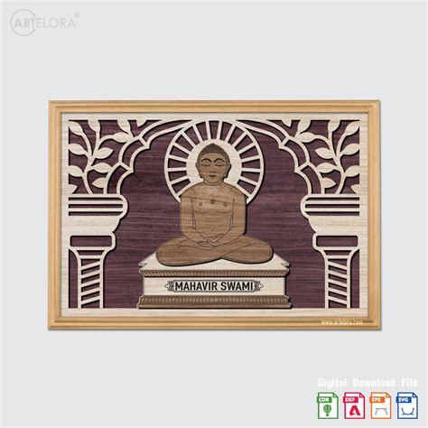 Premium Art Bhagwan Mahavir Swami Artelora