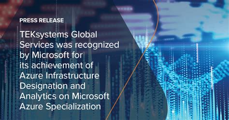 Teksystems Global Services Recognized By Microsoft For Their Achievements Of Azure
