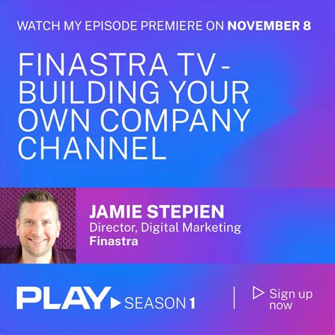 Jamie Stepien Auf Linkedin Playseason1 Play22 Streamingfirststrategy