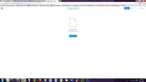 postgresql invalid dump format pgbackups restore even with dropbox