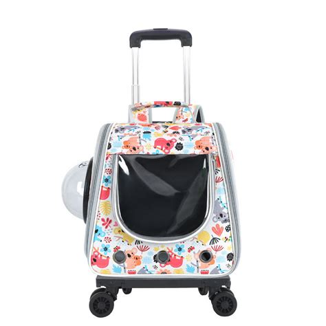 Badu Bg Голямо пространство Колички за домашни любимци Куче Коте Преносима транспортна чанта