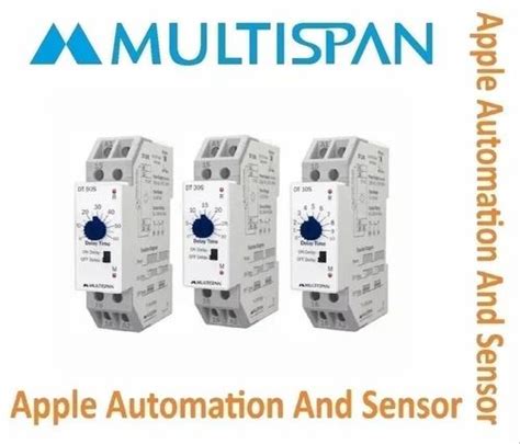 Dt 10s 30s 60s Multispan Din Rail Display Timer Analog Timer At ₹ 382 Piece Din Rail Timer