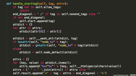 Python富文本xss过滤器 离别歌