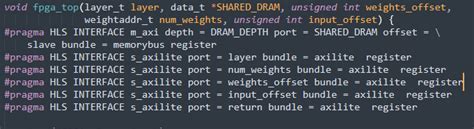 structure in hls support pynq