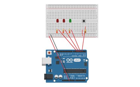 Circuit Design Writing The Code Tinkercad