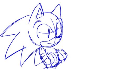 How To Draw Sonic The Hedgehog Running