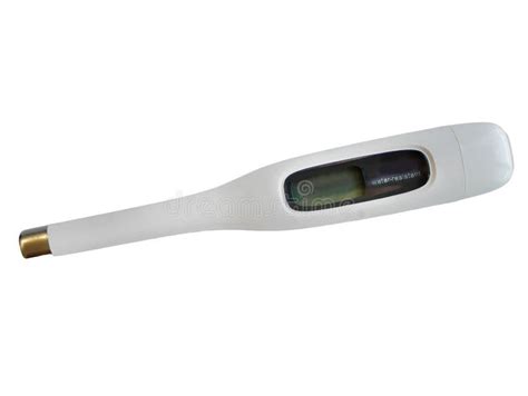 Digital Thermometer With Display Electronic Medical Device Initial Digital Thermometer With Display Electronic Medical Device Initial