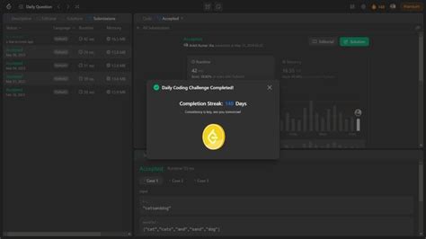 Ankit Kumar Jha On Linkedin Potd Leetcode Consistensy