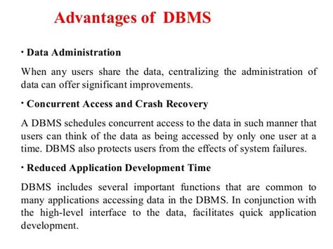 Introduction And History Of Dbms