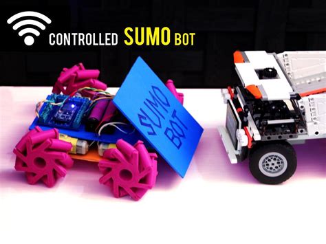 Wifi Controlled Sumo Bot Wifi Controlled Sumo Bot