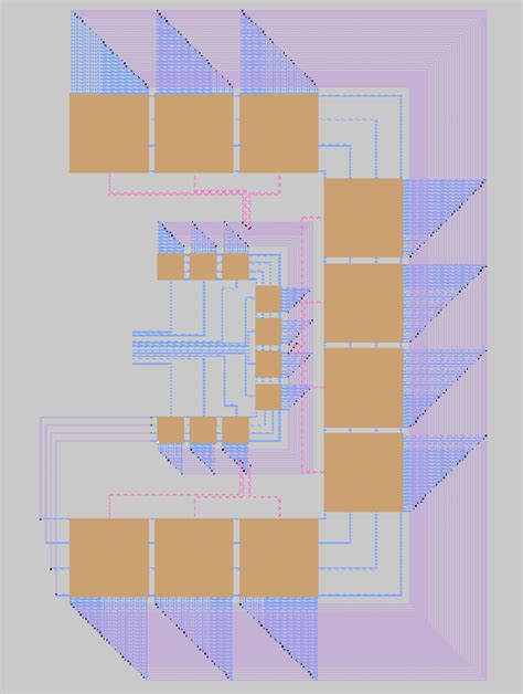 3 Completed Placement And Routing For Neural Network With 30 Inputs Download Scientific