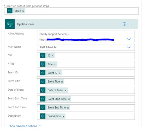 Solved Create Flow That Updates Sharepoint Item Power Platform Community