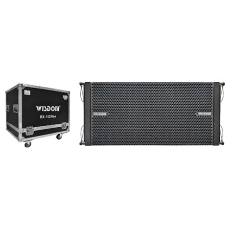 Jual Wisdom RX112 RX 112 Neo Speaker Line Array Pasif Original HARDCASE Shopee Indonesia