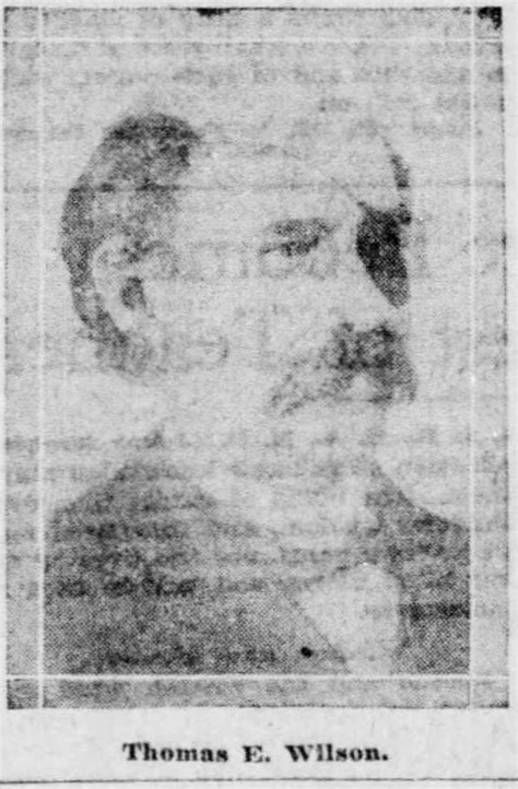 Thomas E Wilson 1838 1915 Find A Grave Memorial