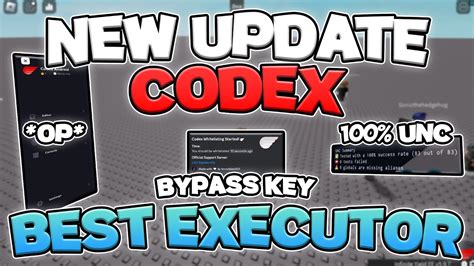 New Roblox Codex Executor Updated Newest Version 100 Unc Youtube