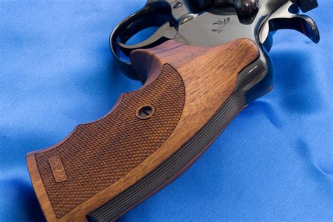 Colt Python In Royal Blue With Barrel And Nill Grips Behance