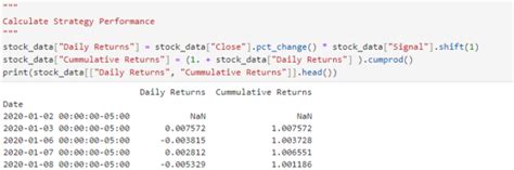 How To Make A Weighted Moving Average Using Python Quantifiedstrategies