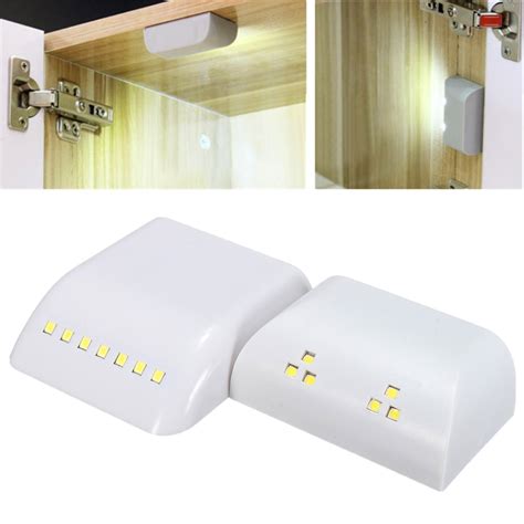 Battery Powered Led Pir Motion Sensor Inner Hinge Vicedeal