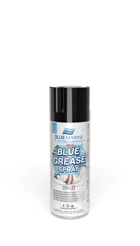 Blue Marine Blue Grease Spray Grasso Marino Blu Spra