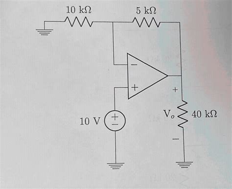 Find The Output V Chegg