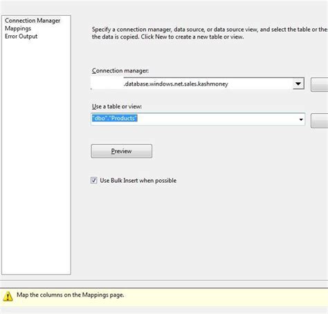 Slacker Dba How To Import Data In Sql Azure From Sql 2008 R2 Using Ssis