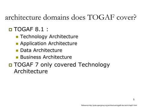 Ppt Togaf The Open Group Architecture Framework Powerpoint
