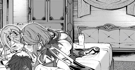 Pyra Mythra And Rex Xenoblade Chronicles And More Drawn By Yuuki Shin Danbooru
