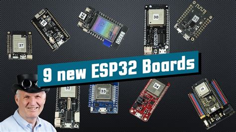 366 9 New Esp32 Boards Comparison And Tests Youtube