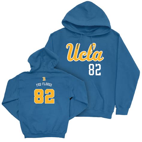 Nil Store Ucla Football Blue Script Hoodie Noah Fox Flores