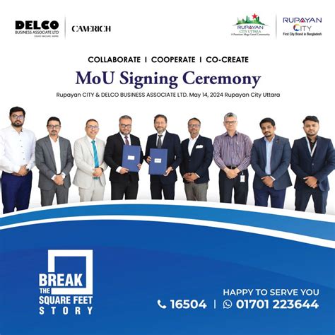 Rupayan City On Linkedin Rcu Rupayancityuttara Rupayan Rupayancity Mousigning Delco