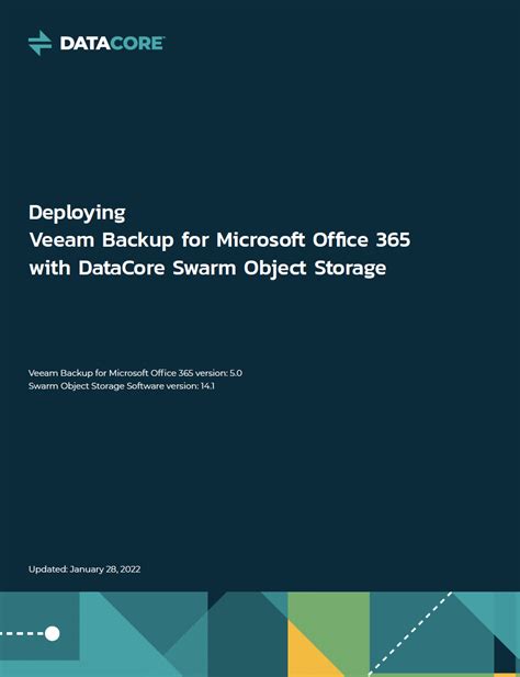 How To Deploy Swarm Object Storage With Veeam Backup For Microsoft Office 365