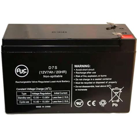 AJC® Vision CP1250, CP 1250 12V 5Ah UPS Battery