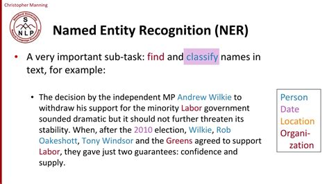 PPT Information Extraction And Named Entity Recognition PowerPoint