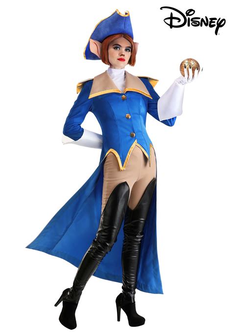 Disney Treasure Planet Womens Captain Amelia Costume Disney Costumes