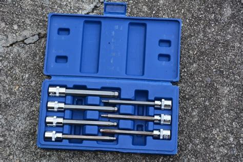 Companies Estate Sales Extra Long Hex Allen Bit Socket Set