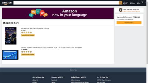 Github Shrey4299amazon Clone A Web App That Tries To Imitate The