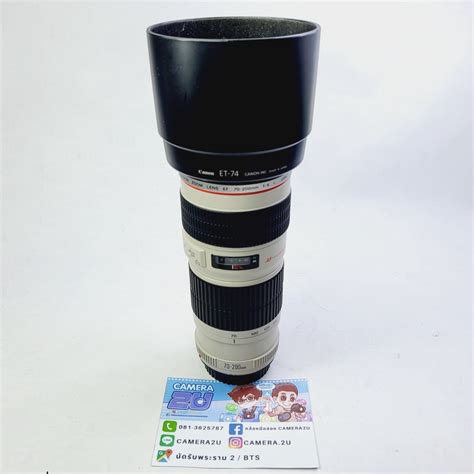 เลนส์ Canon Ef 70 200 L F4 Shopee Thailand