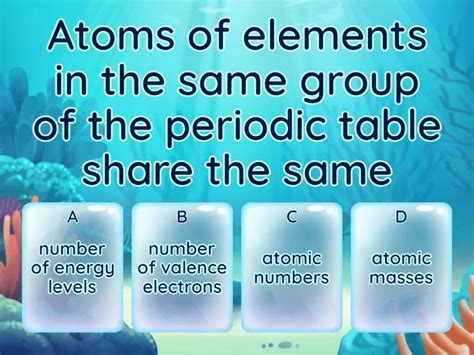 Physical Science Atomic Structure Quiz