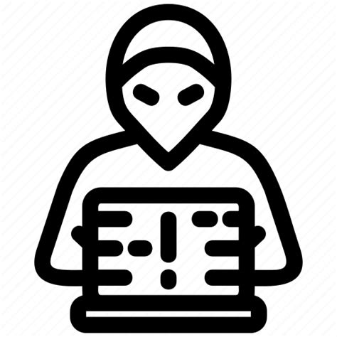Hacker Computer Security Internet Cyber Hacking Icon Download On Iconfinder