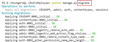 Django Crud Example With Postgresql Python Guides