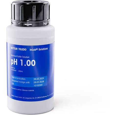 Techn Buffer PH 1 00 250mL Overview METTLER TOLEDO