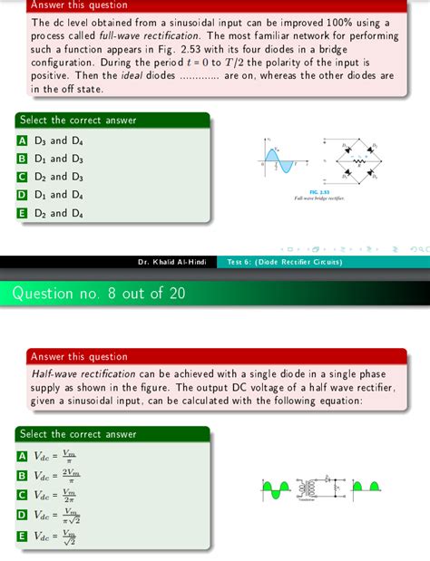 Solved Answer This Question The Dc Level Obtained From A Chegg