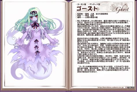 Ghost Monster Girl Encyclopedia Drawn By Kenkoucross Danbooru