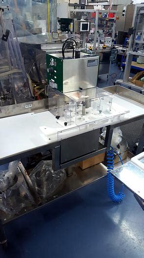 Used Sold Cap Coder Semi Automatic Capper At Globepack Equipment