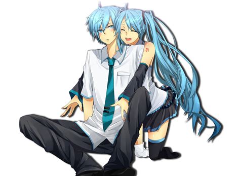 Miku Hatsune And Mikuo Kiss Miku Hatsune And Mikuo Kiss