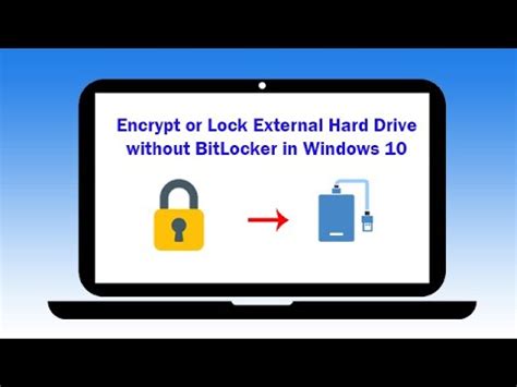 How To Encrypt Or Lock External Hard Drive Without Bitlocker In Windows