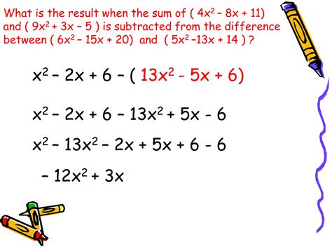 Adding And Subtracting Polynomials Pdf Science
